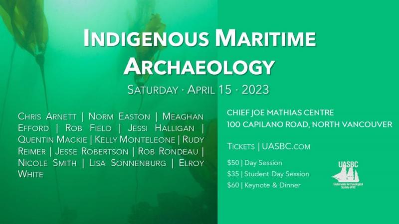 SHIPWRECKS 2023 - INDIGENOUS MARITIME ARCHAEOLOGY (Regular Day Session ...